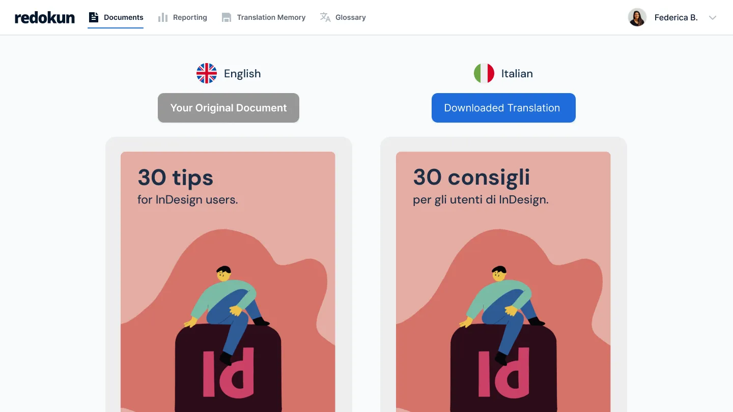 Automatic Document Formatting - keep your original layout intact | Redokun